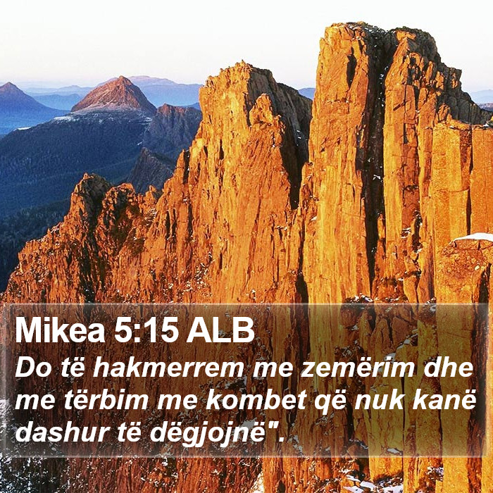 Mikea 5 Bible Images - Mikea Chapter 5 ALB Bible Verse Pictures