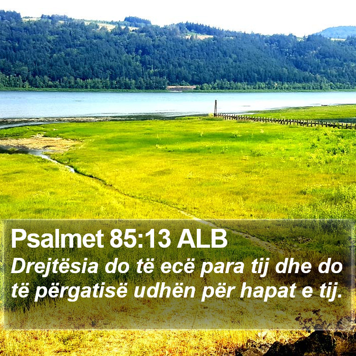 Psalmet 85 Bible Images - Psalmet Chapter 85 ALB Bible Verse Pictures